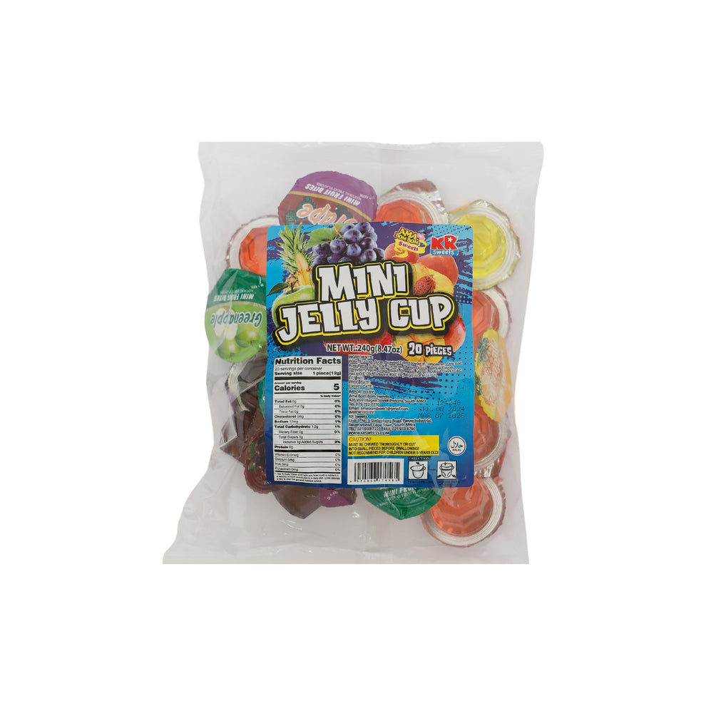 KR SWEETS MINI JELLY CUPS 20pcs – Bettys Sweets
