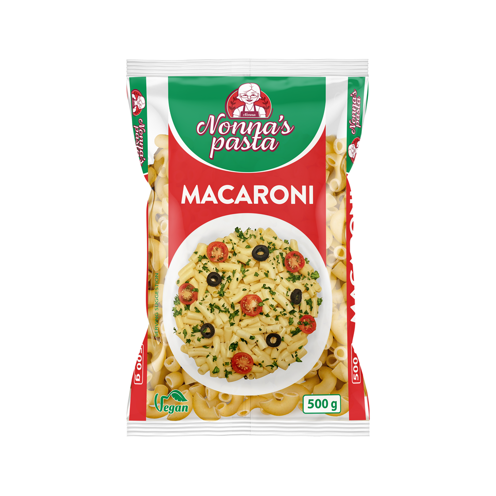 NONNAS PASTA MACARONI 500g – Bettys Sweets