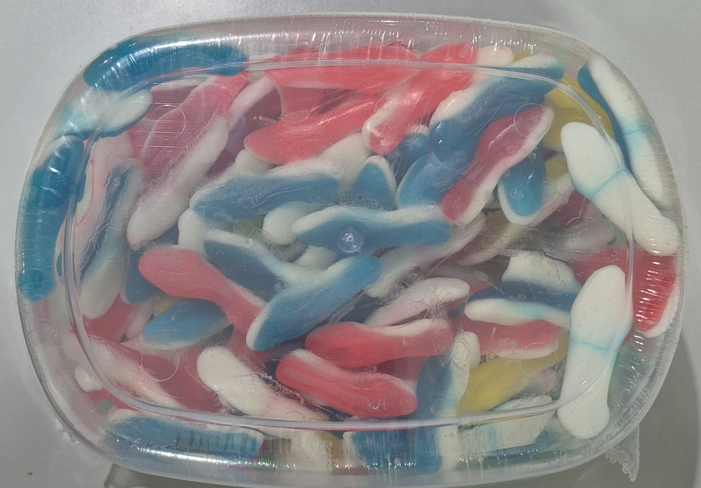 AMA BOM BOM GUMMY SHARKS (175 Pcs) – Bettys Sweets