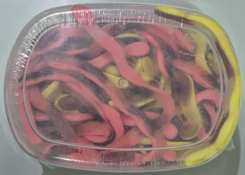 AMA BOM BOM GUMMY SNAKES (50 Pcs) – Bettys Sweets