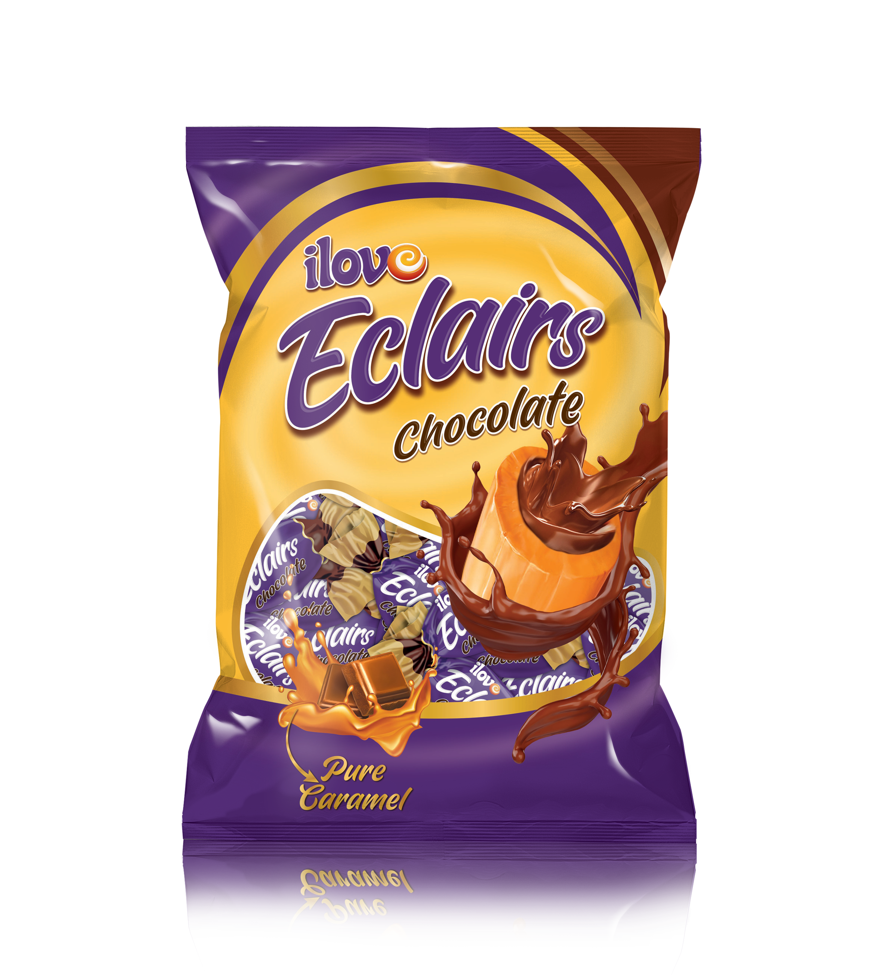 ILOVE ECLAIRS CHOCOLATE (160 Pcs) – Bettys Sweets